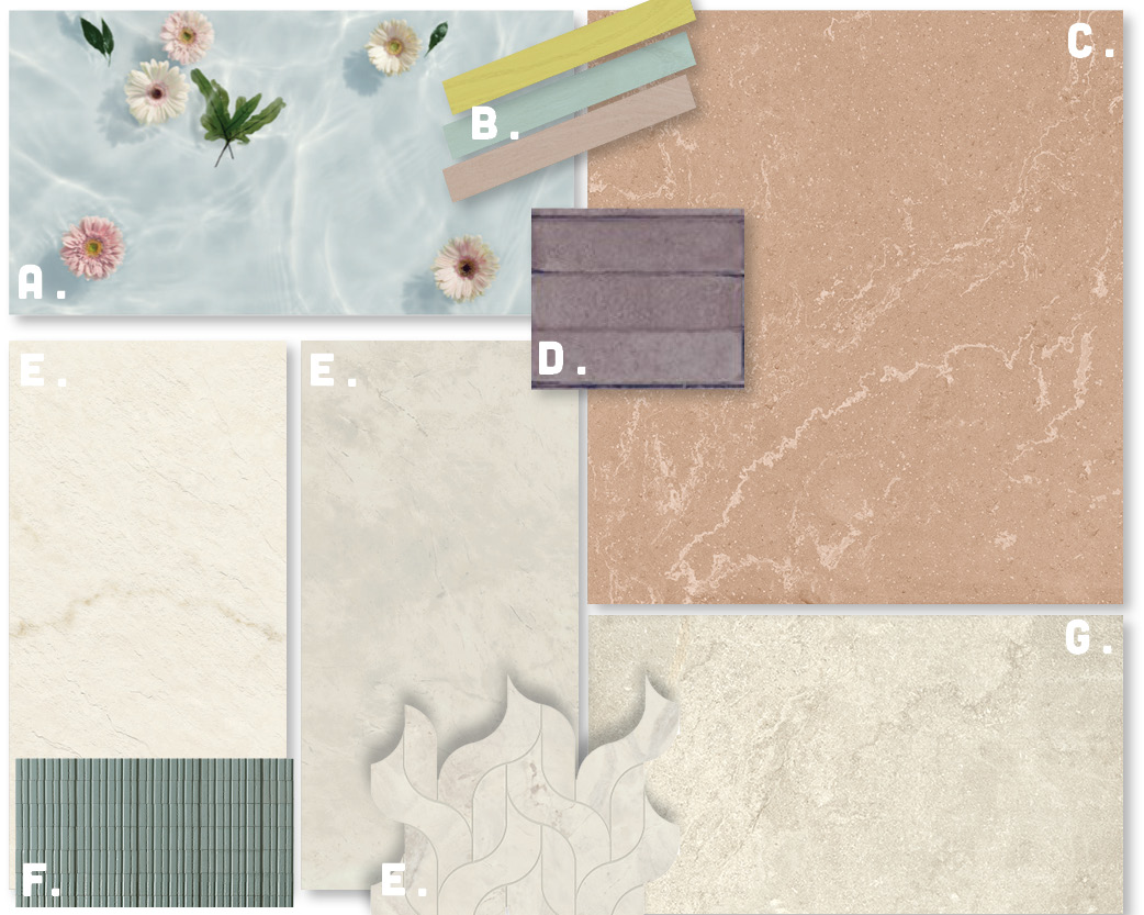 Specialty Tile Products - Inspiration Palettes